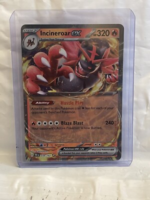 Pokemon TCG - Incineroar ex Double Rare Holo - 034/162 - Temporal ...