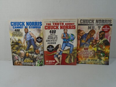 3--CHUCK NORRIS BOOKS by IAN SPECTOR (LOOK) | eBay