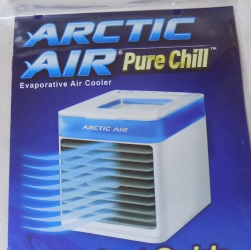 Set of 2 Arctic Air Pure Chill Deluxe 2021 Portable Cooler AAUVB-MO4 ...