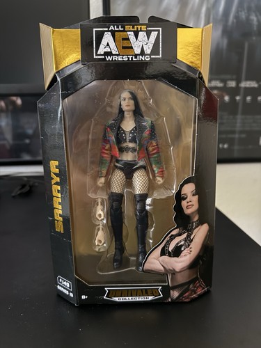 Jazwares AEW Wrestling #149 Series 15 SARAYA (aka Paige in WWE) Figure ...