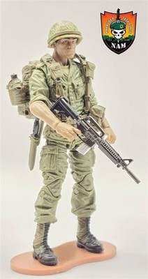 Marauder Task Force Vietnam War US ARMY POINT-MAN with Gear 1:18 ...