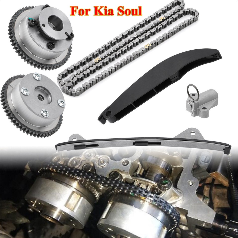 Timing Chain Kit w/ VVT Gear FOR Hyundai Elantra GT 2.0L 24430-2J000 ...