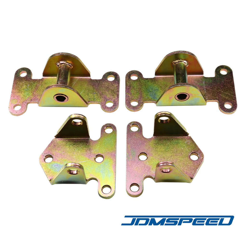 Solid Motor Engine Mount Combo SBC Chevy Frame Mount Rat Rod Hot Street ...