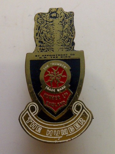 Pin Humber vintage bicycle emblem brass for hat jacket bag Free ...