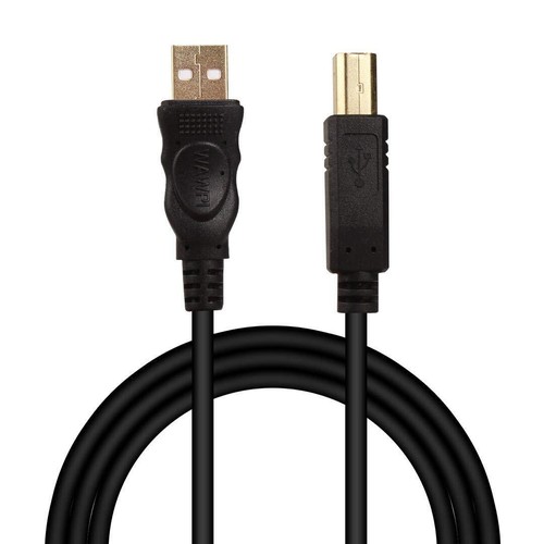 Usb Cable 25 Ft Goldplated Usb 2.0 Cable Amale To Bmale Printer ...