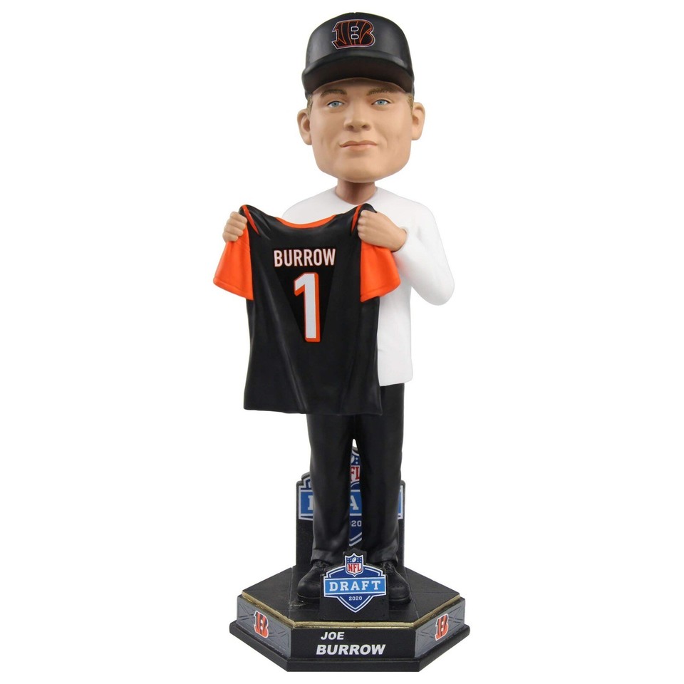 JOE BURROW Cincinnati Bengals / LSU Tigers NFL Draft Day ROOKIE ...