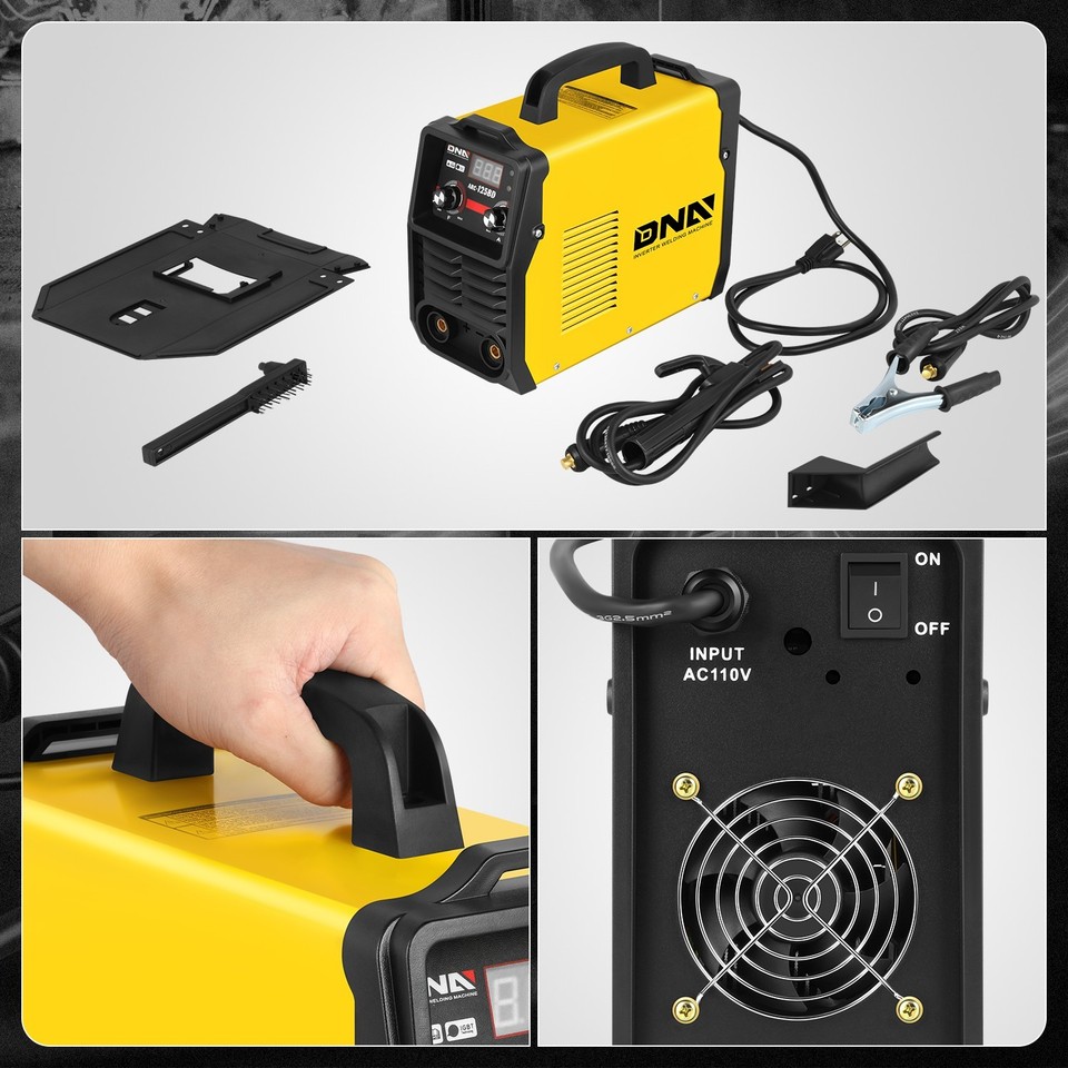 110V Portable IGBT ARC Welding Machine Inverter Electric Welder Stick ...