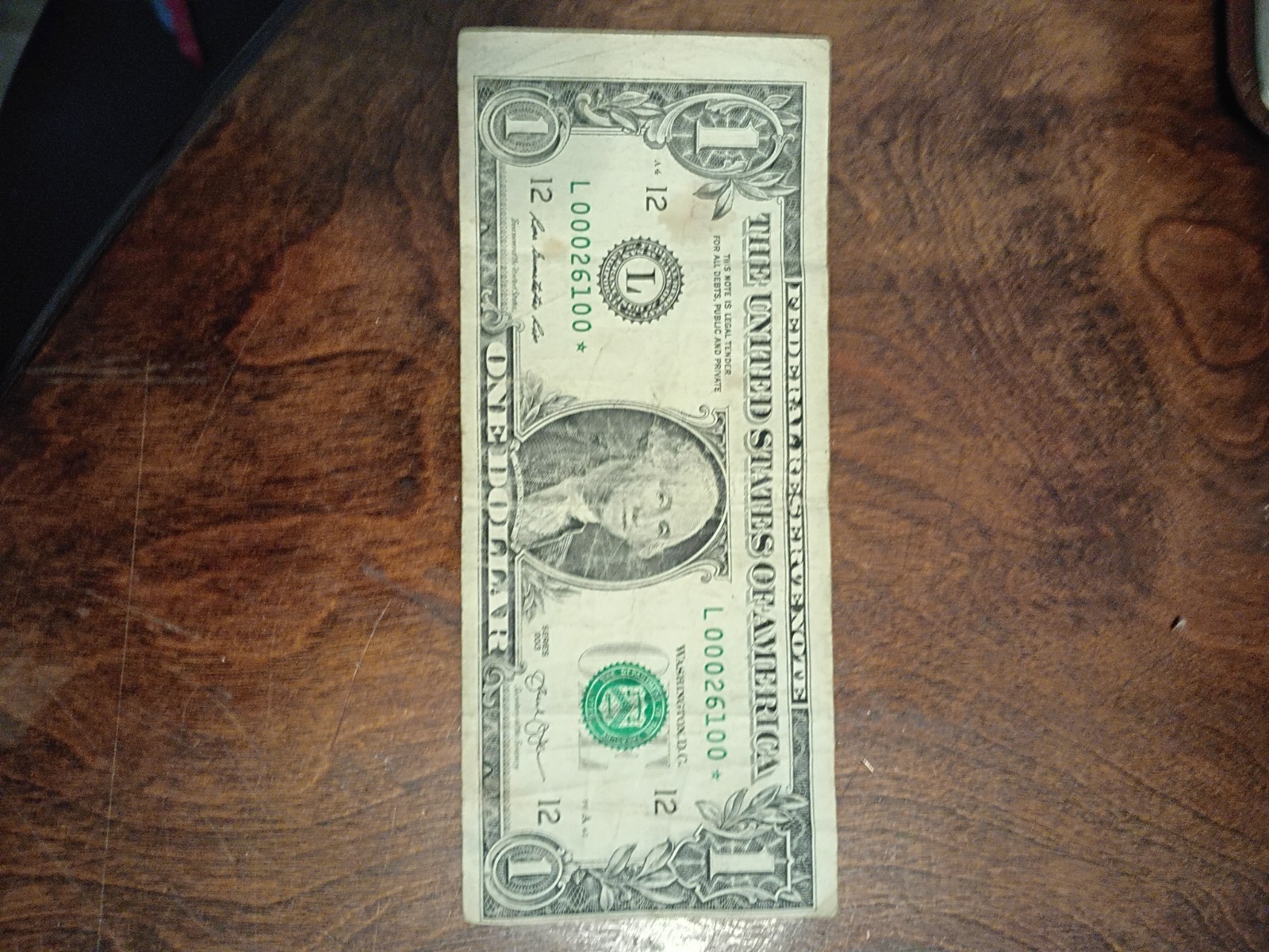 2013 - $1 Dollar Duplicate Series Error Star Note - 80k run size very ...