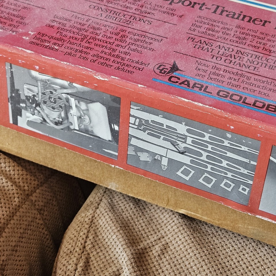 Carl Goldberg EAGLE 2 RC Airplane Model Kit | eBay