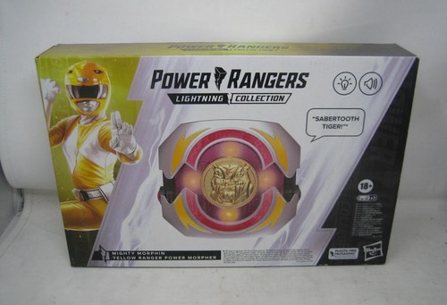 Power Rangers Lightning Collection Mighty Morphin Yellow Ranger Power ...