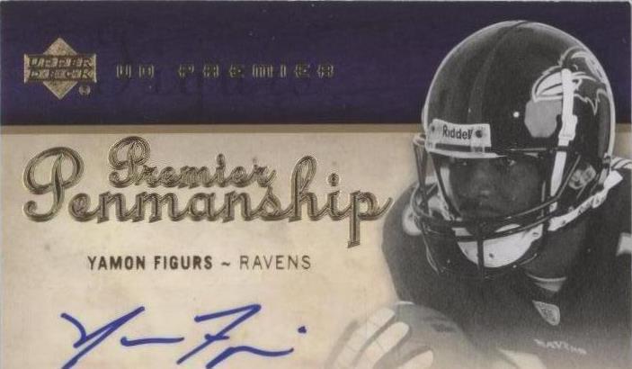 2007 UD Premier - Penmanship Yamon Figurs #PP-YF /99 (AU, RC) for sale ...