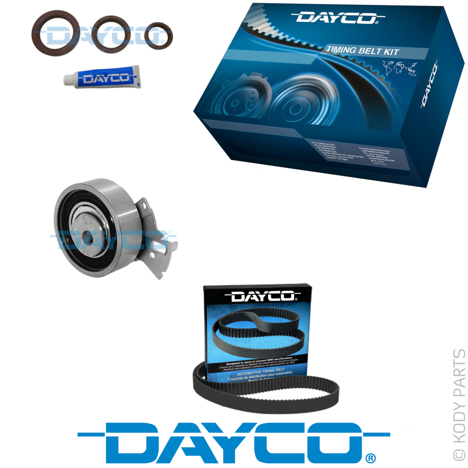 DAYCO TIMING BELT KIT - for Holden Astra TR 1.6L (C16SE engine) | eBay ...