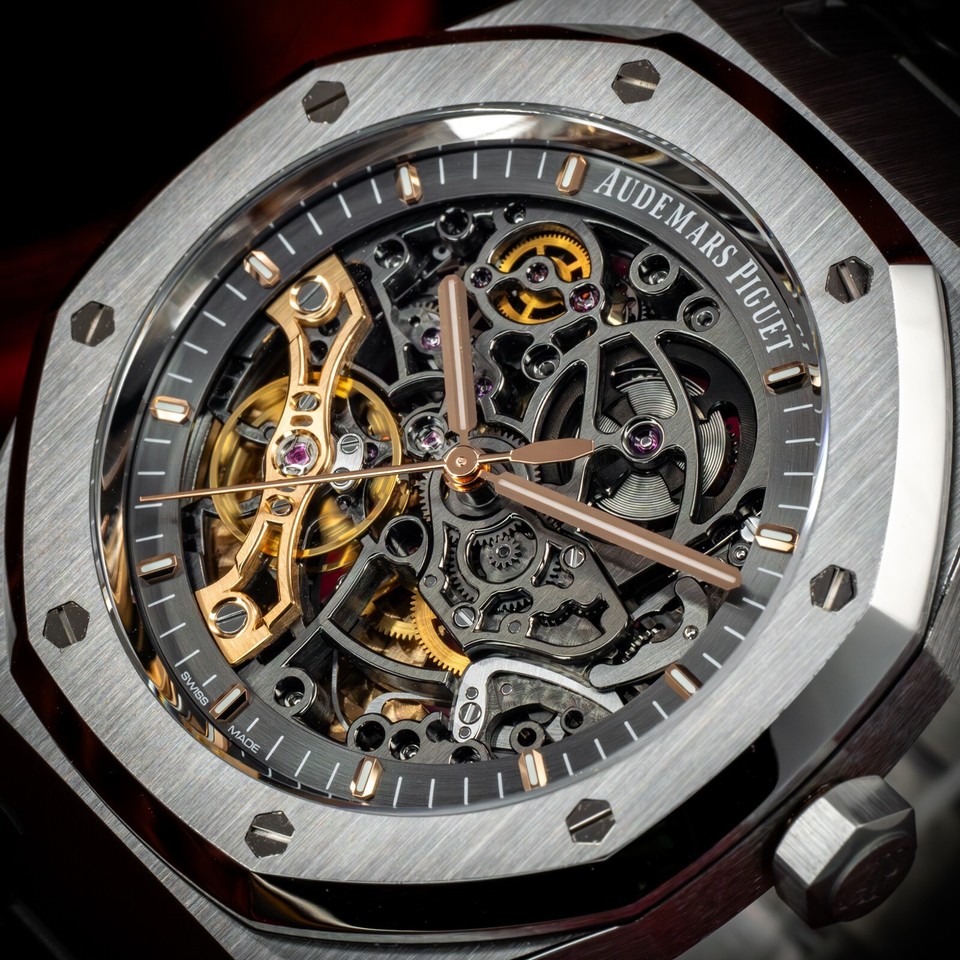 Audemars Piguet Royal Oak Double Balance Wheel Openworked 15407ST.OO ...