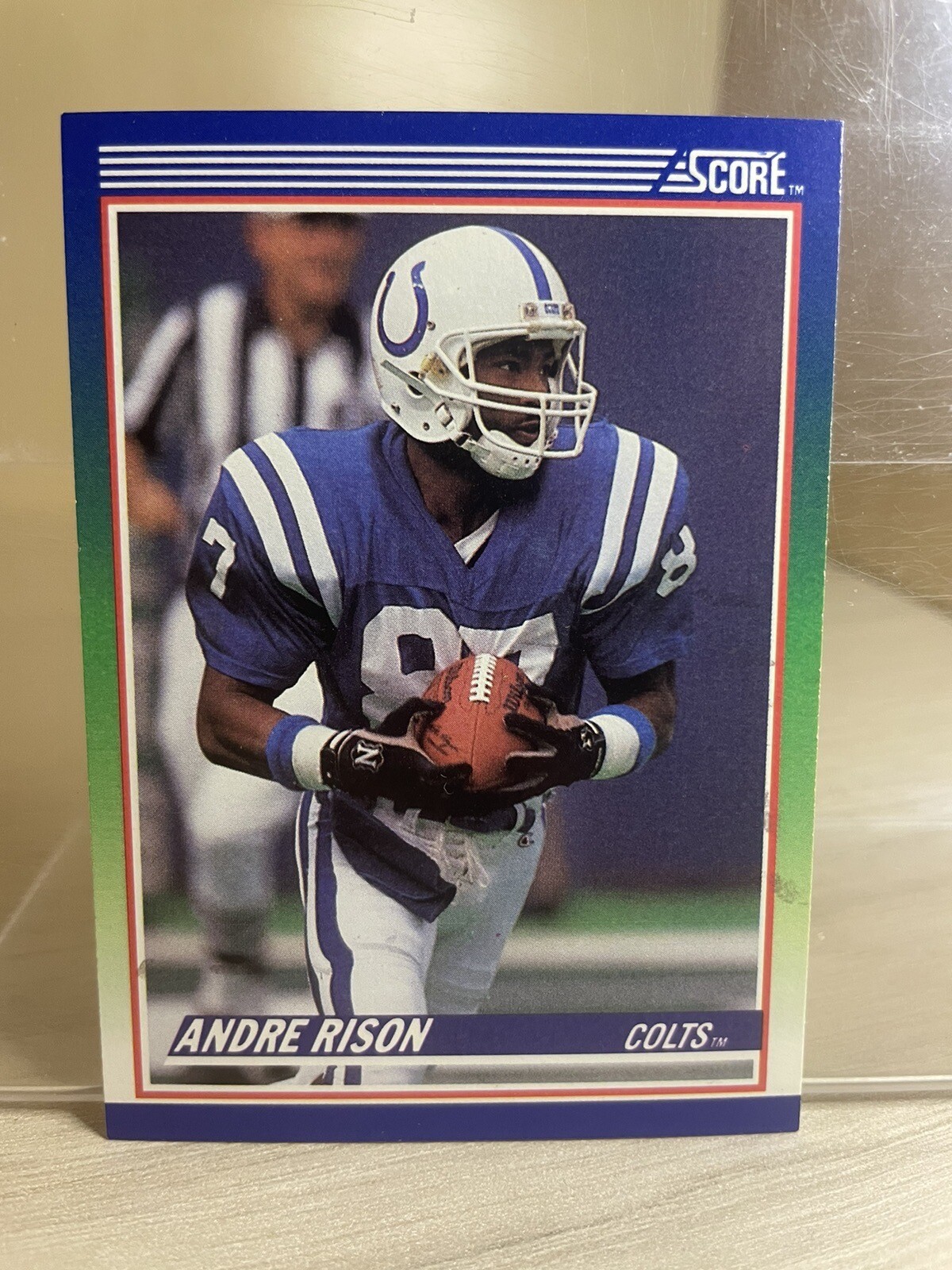 1990 Score Football Card Andre Rison Indianapolis Colts #87 | eBay