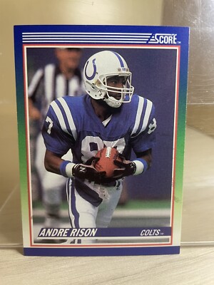 1990 Score Football Card Andre Rison Indianapolis Colts #87 | eBay