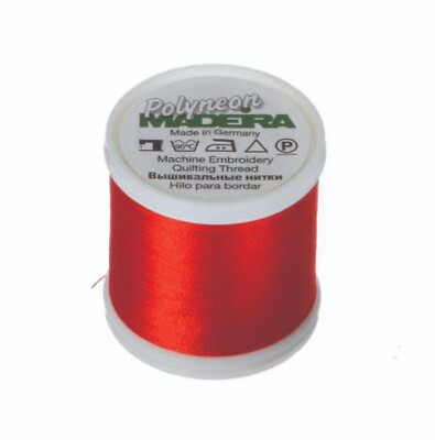MADEIRA -- Ref. 1878 -- Tomato Red -- Polyneon Thread -- #40 -- 440 ...