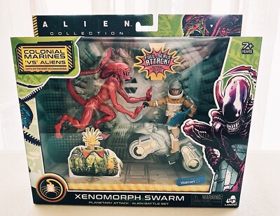 ALIEN COLLECTION - XENOMORPH SWARM - COLONIAL MARINE/ALIEN (RED ...