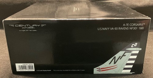Century Wings A-7E CORSAIR II U.S. NAVY VA-93 RAVENS NF301 1981 (CO) | eBay