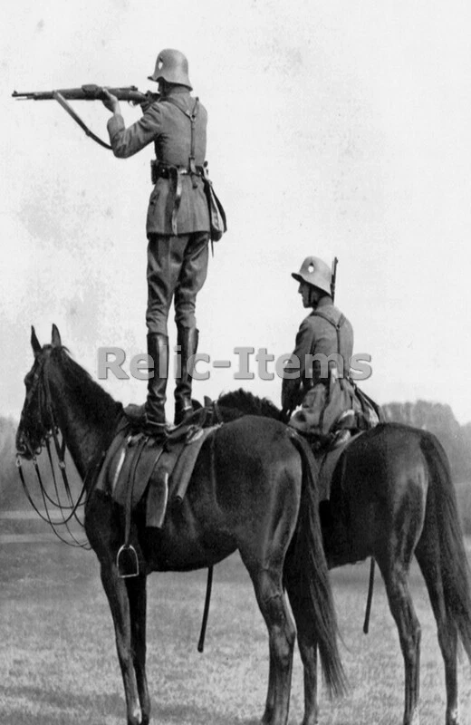 On Horseback Firing Rifle