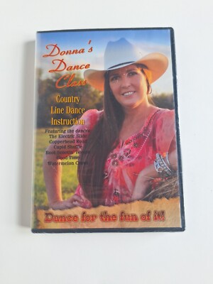 Donna's Dance Class - Country Line Dance Instruction DVD - New, Sealed ...