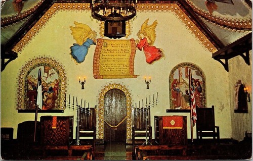 Holy City Chapel Inside View Wichita Mountains Lawton Oklahoma OK ...