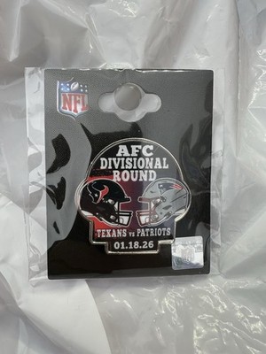 New England Patriots VS Houston-Game Day Playoff Pin 1/18/2026 | eBay