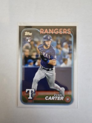 2024 Topps Series 1 Evan Carter Rookie RC Card Base #280 | eBay