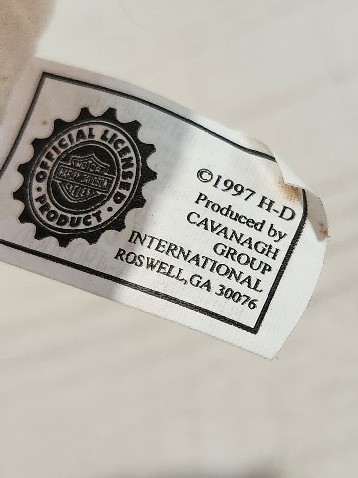 Vintage 1997 Harley Davidson "Punky The Pig" Bean Bag Plush Toy HD ...