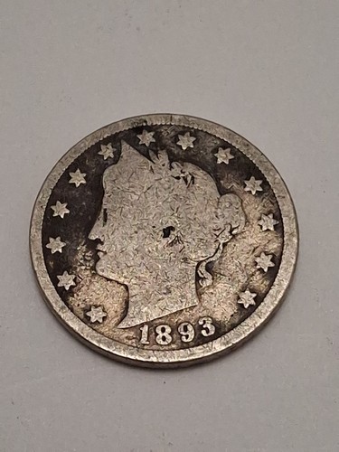 Rare Over 100 Years Old 1883 US Liberty V Cent Nickel Circulated VN315 ...