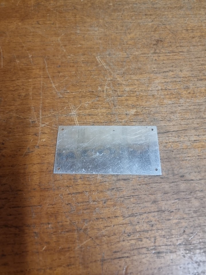 Vintage James W.Carr Machine Tool Engineers London Suppliers Plate ...