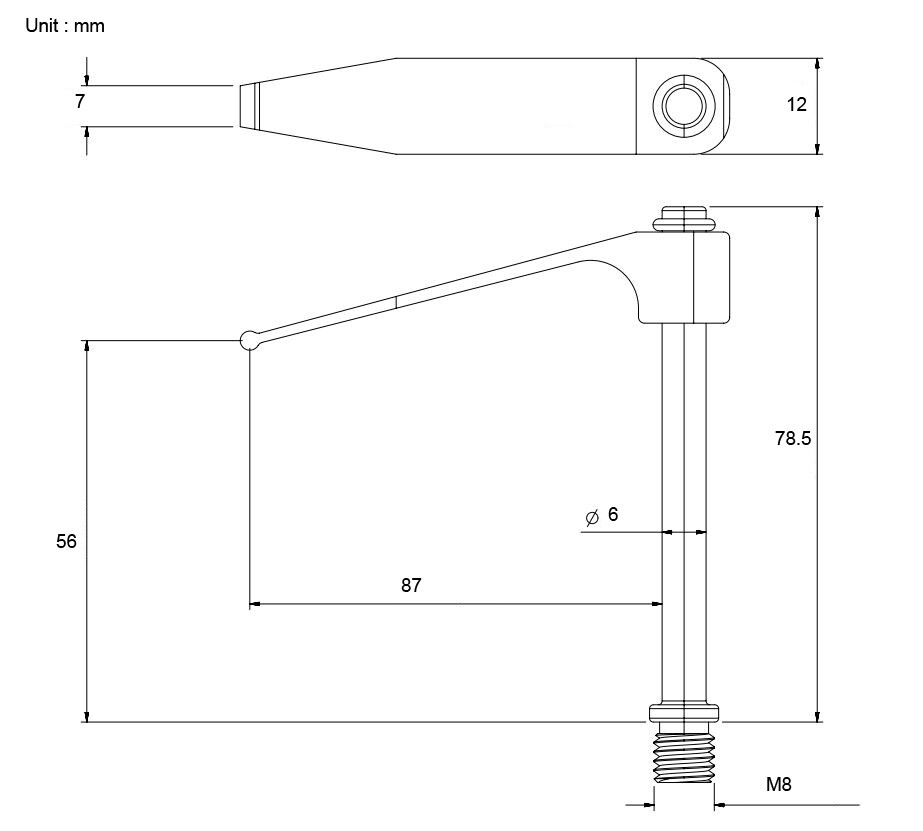 CMM Clamp Fixtures CMM Tension Clamp CMM Measuring Tooling M8 Thread ...