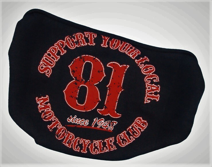 Hells Angels Support 81 Multifunctional Scarf "SUPPORT 81 MOTORCYCLE ...