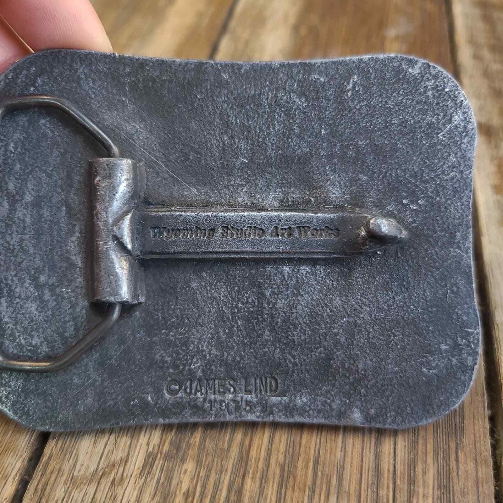 Vintage James Lind 1975 Wyoming Studio Art Works Pint… - Gem