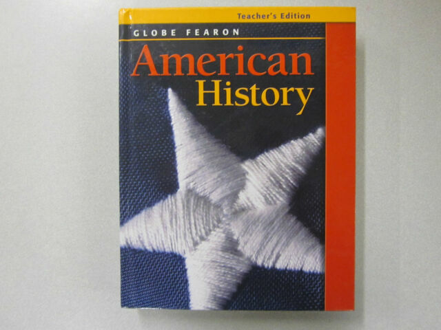 Globe Fearon American History (Hardcover, Teacher's edition) for sale ...