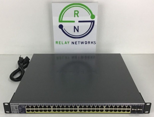 NetGear ProSafe (GS748TPS) 48-Ports External Switch Managed stackable ...