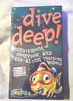 Dive Deep Recruitment VHS New Unopened | eBay