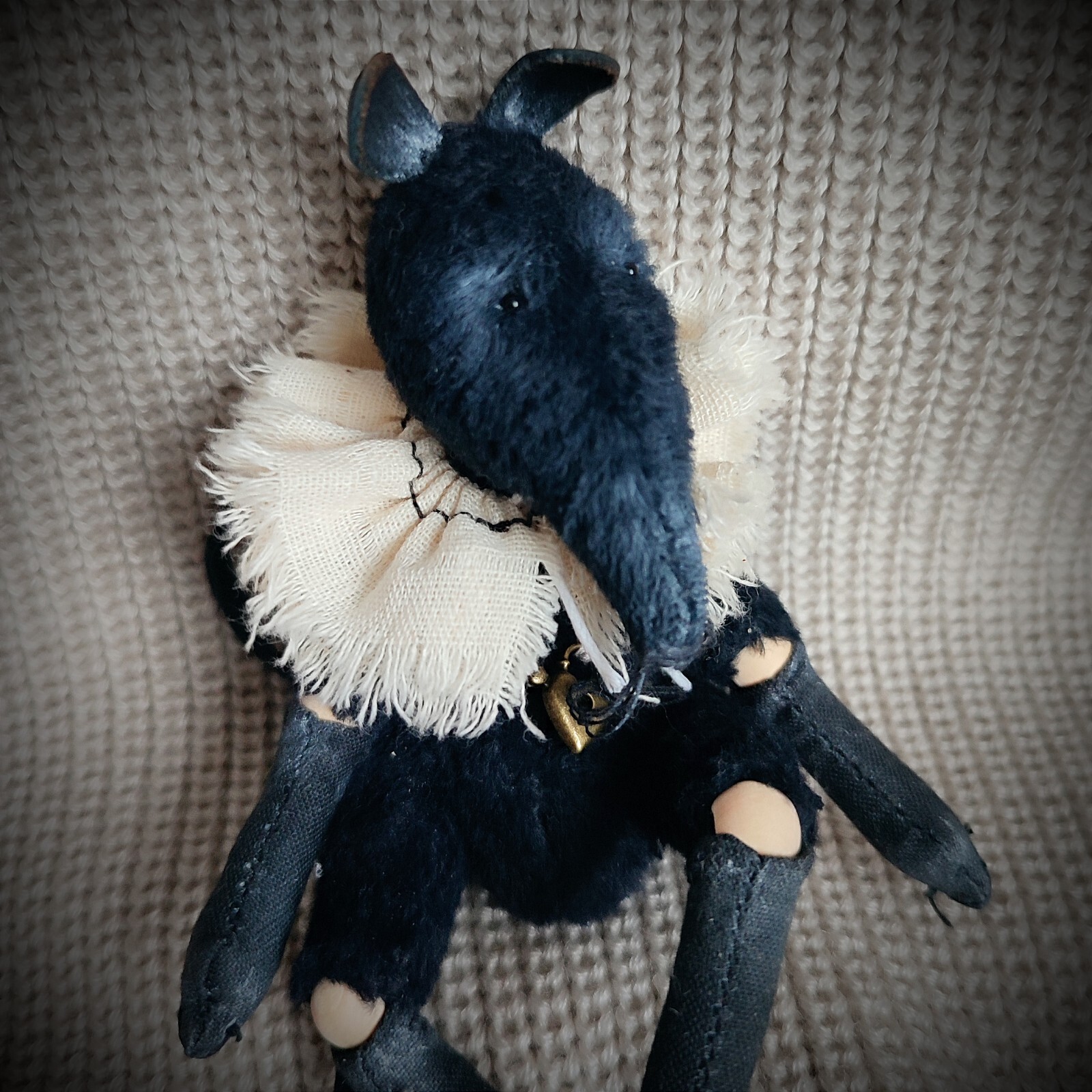 Creepy rat. Collectible creepy doll rat. Gothic rat figurine. | eBay