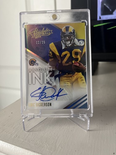 Eric Dickerson absolute ink auto /25 | eBay