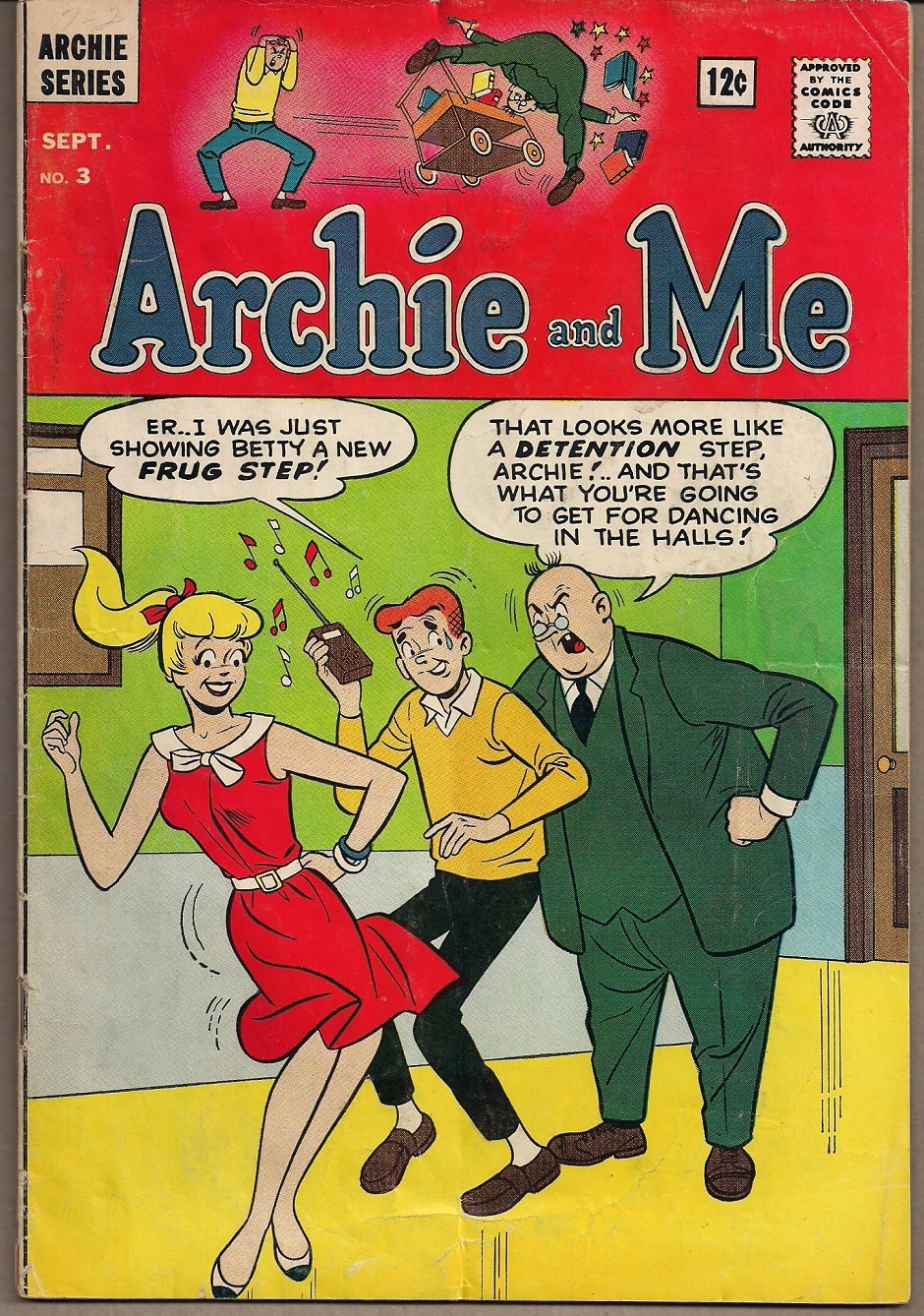ARCHIE AND ME #3 MISS GRUNDY MR WEATHERBEE BETTY & VERONICA 1965 ...
