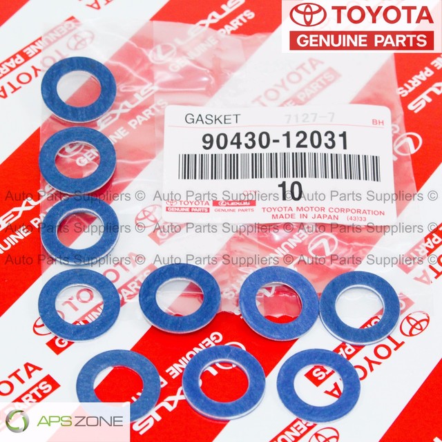 Set of 20 Genuine Toyota Lexus 12mm Oil Drain Plug Washer Gasket 90430 ...