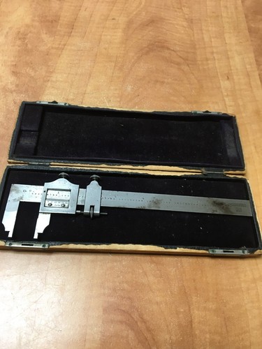 ANTIQUE BROWN & SHARPE VERNIER CALIPER O.D. MEASUREMENT READ | eBay