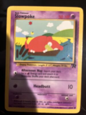 SLOWPOKE - Team Rocket Set - 67/82 - Common - Pokemon Card | eBay