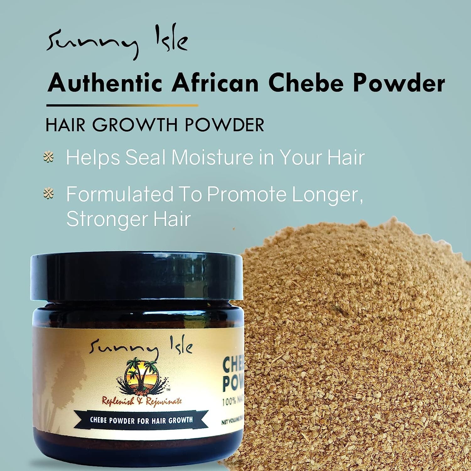Sunny Isle Authentic African Chebe Powder 1oz | 100% Natural & Dye Free ...