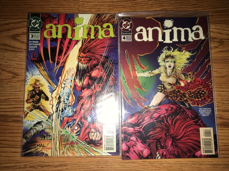 Anima 0 1 2 3 4 (5 Books total) - High Grade DC Comic Book 1994 B25-6 ...