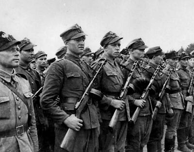 WW2 1938 POLISH ARMY Prepares for German Invasion PHOTO (189-h) | eBay