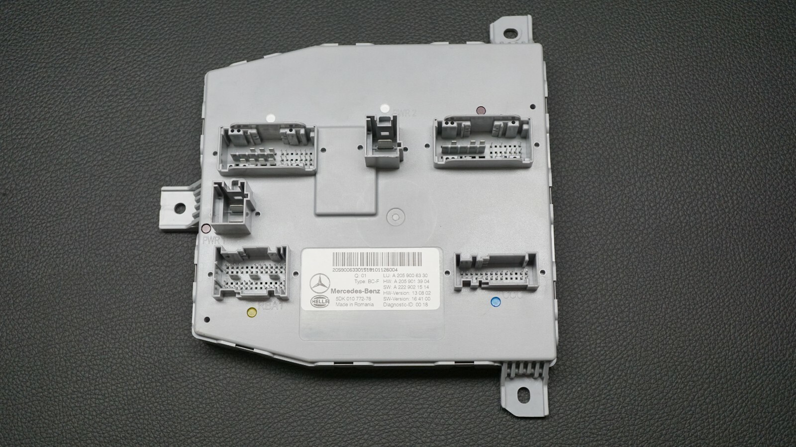 GENUINE MERCEDES BENZ C GLC W205 C205 W253 X253 FRONT SAM MODULE ECU ...