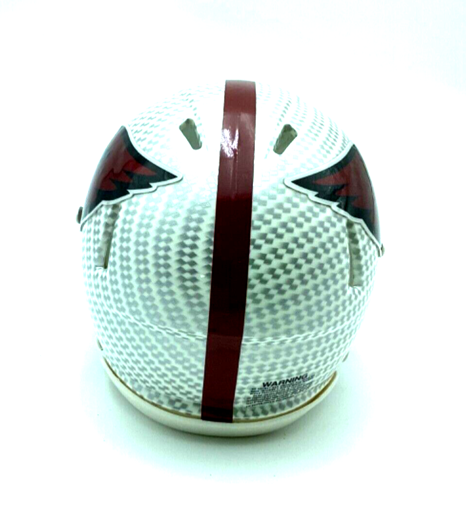 Custom Cardinals Carbon Fiber Hydro-Dipped Concept Riddle Mini Helmet ...