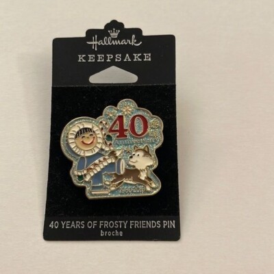 New Hallmark Keepsake 40 Years of Frosty Friends Pin Eskimo E1 | eBay