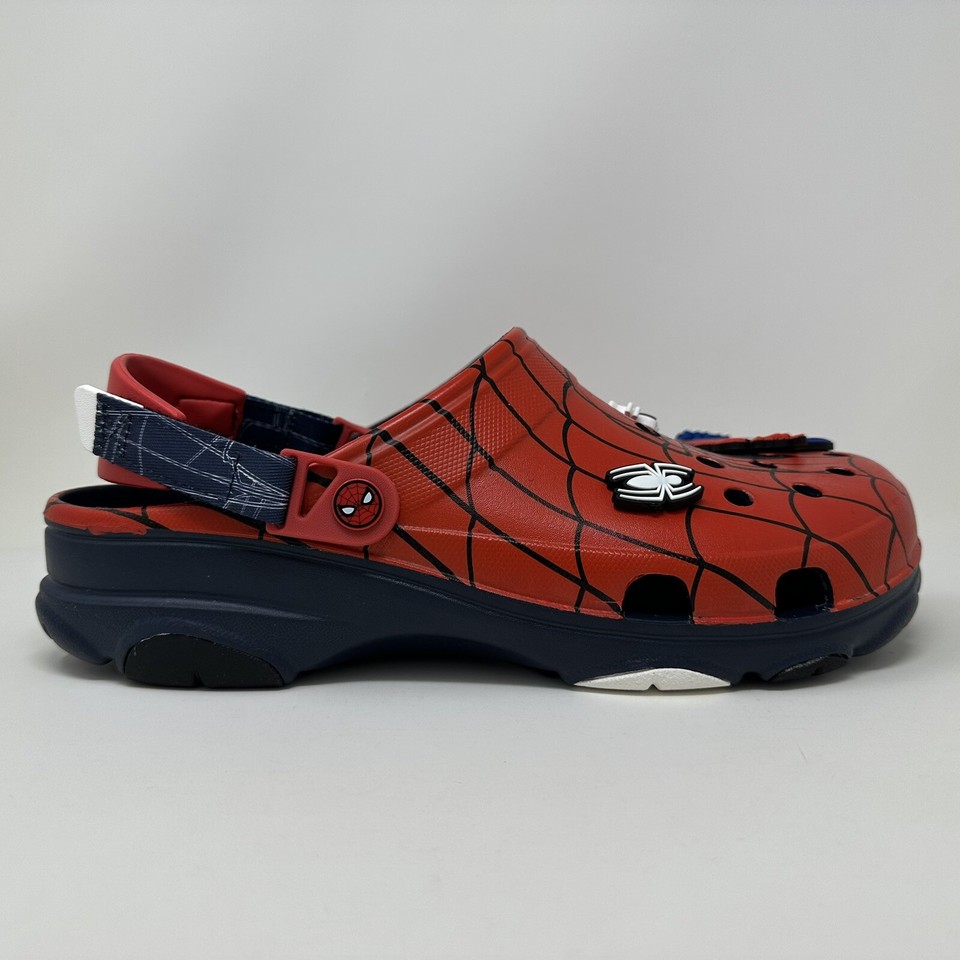 Marvel Team Spider-Man x CROCS All Terrain Clog Men's Size 13 208782 ...