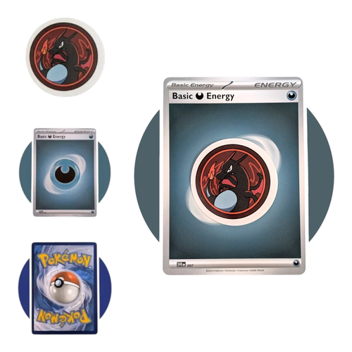 Pokemon Card + Vinyl Sticker (WW34): Shiny Charizard and Darkness ...